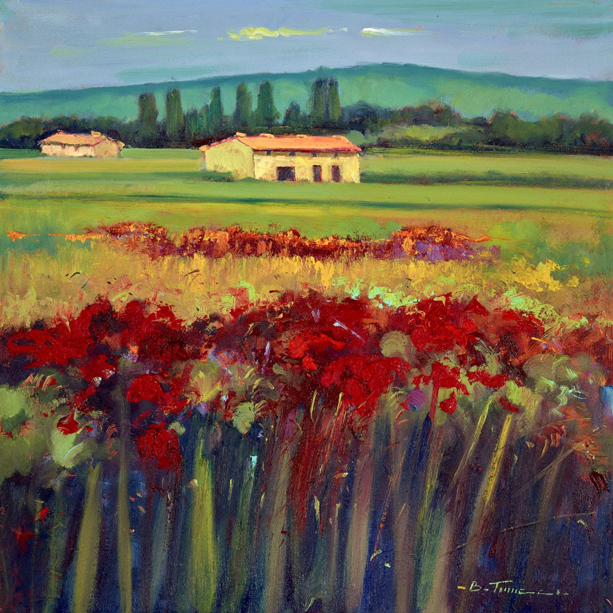 Campi Floreali III | Bruno Tinucci - Clarendon Fine Art