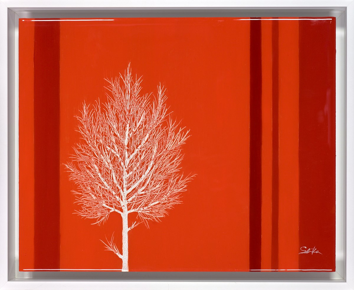 Silent Grove- Orange IV | Nakisa Seika – Clarendon Fine Art