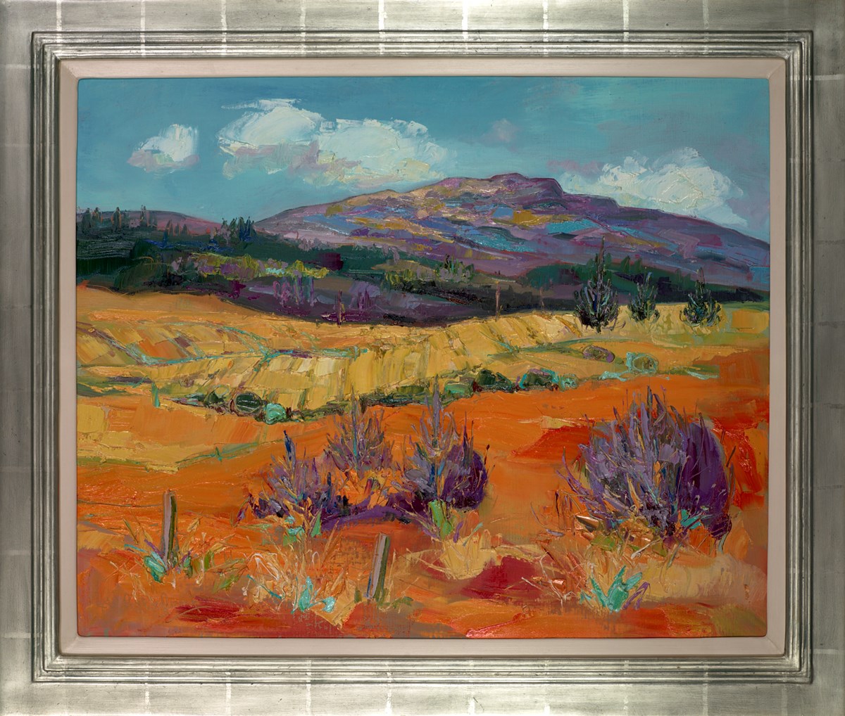 Lines On The Hillside, Argyll | Judith Bridgland – Clarendon Fine Art
