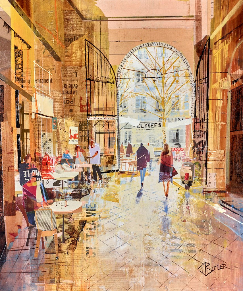 Archway Café, Paris | Tom Butler - Clarendon Fine Art