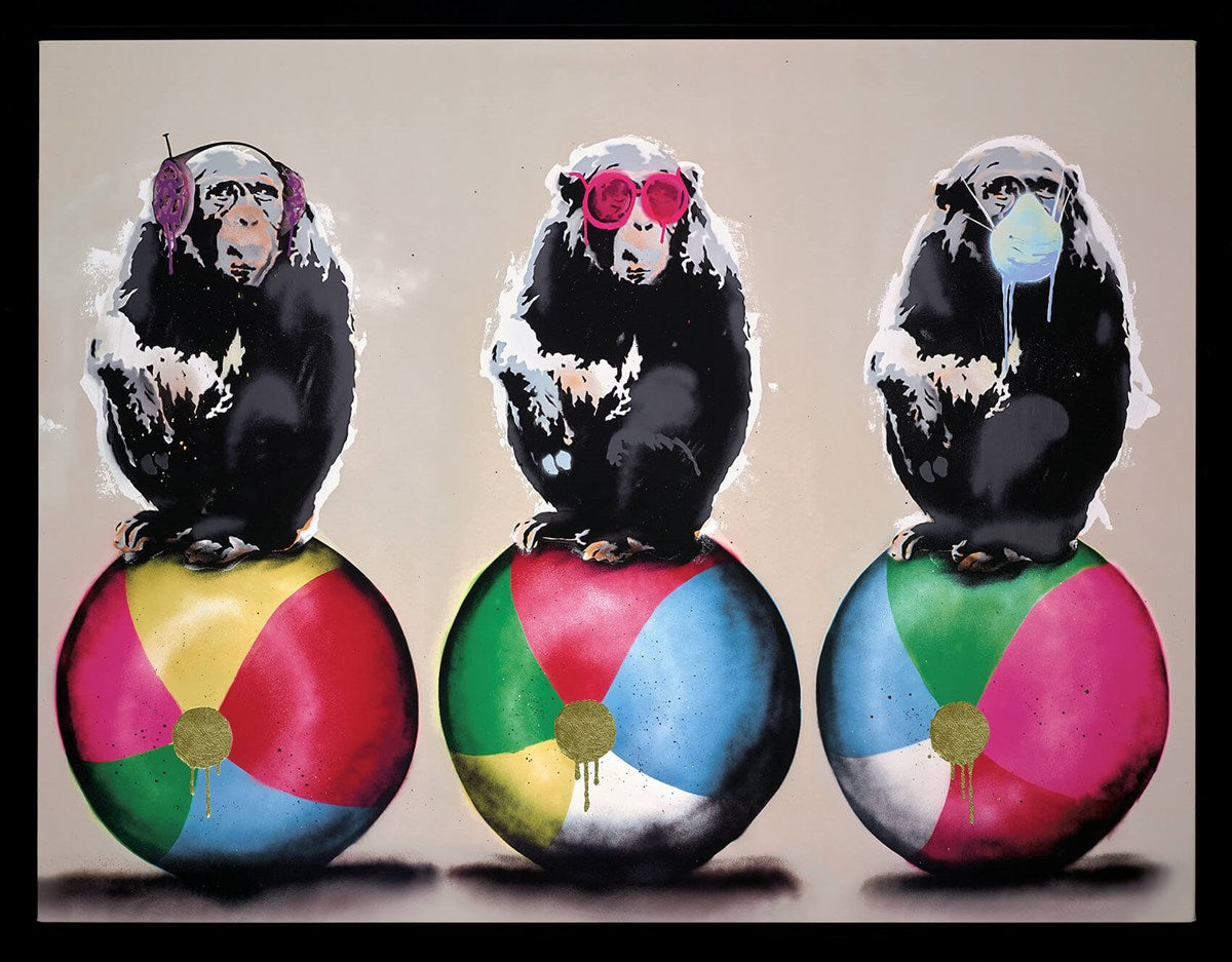 Hear Nothing, See Nothing, Say Nothing | Dom Pattinson - Clarendon Fine Art