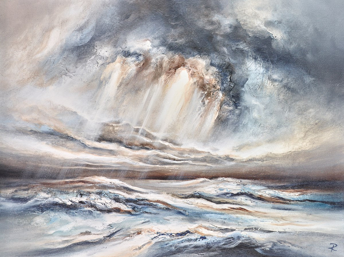 Break In The Storm II | Chris and Steve Rocks - Clarendon Fine Art