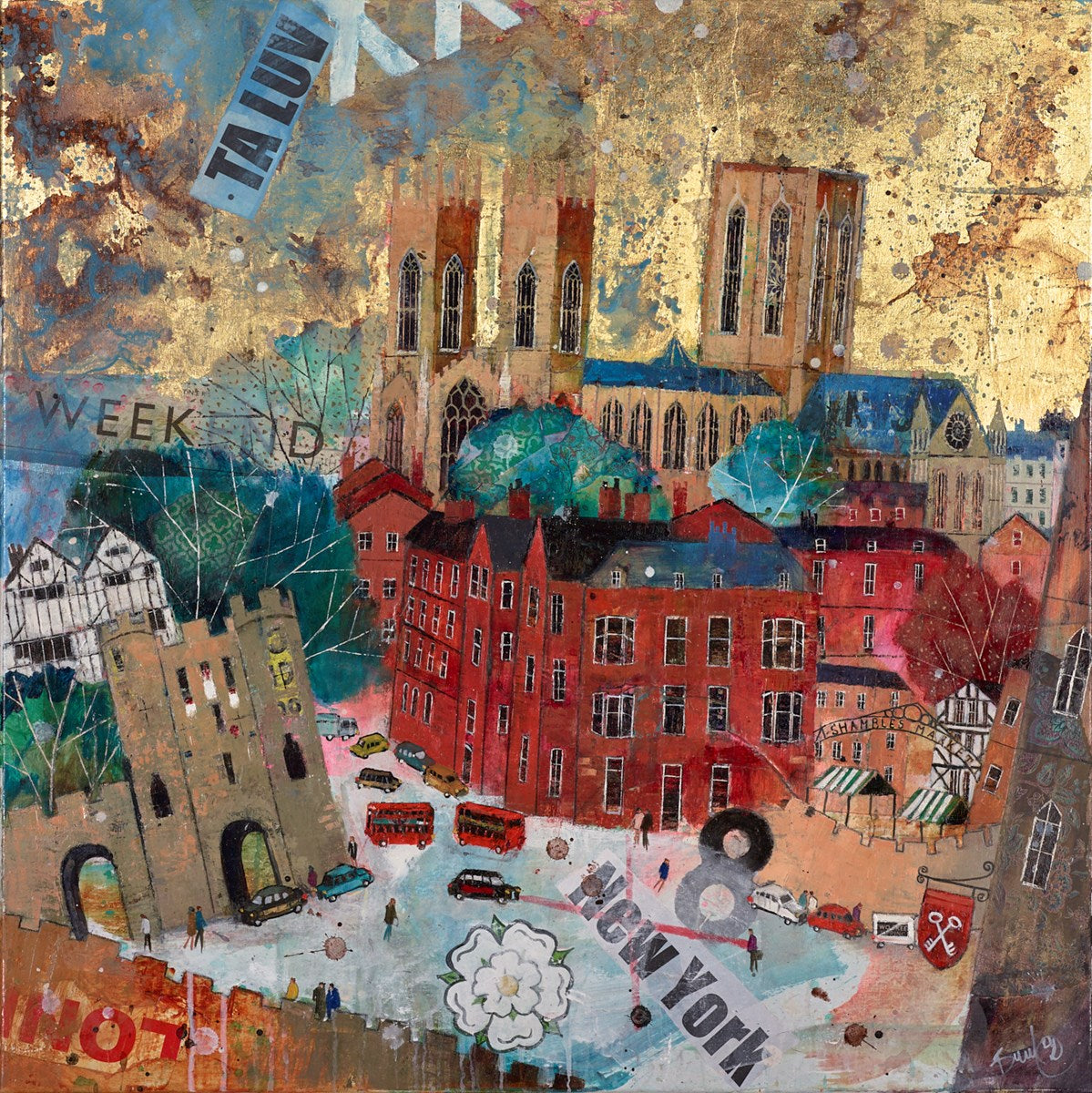 Weekend In York | Richard Burel - Clarendon Fine Art