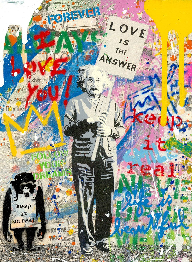 Einstein | Mr. Brainwash – Clarendon Fine Art