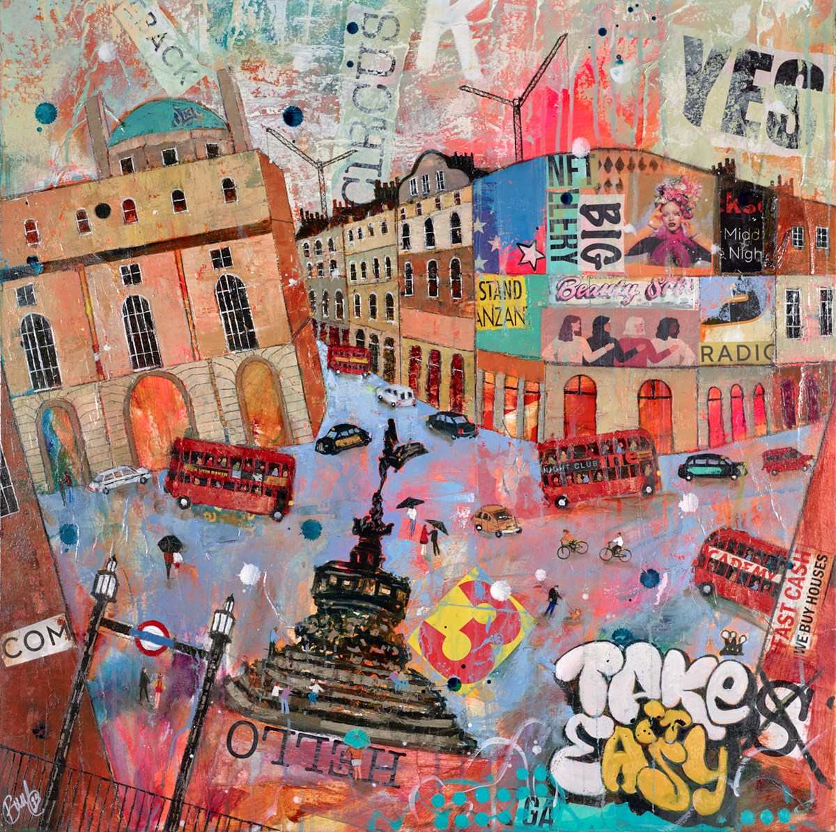 Piccadilly Circus | Richard Burel – Clarendon Fine Art
