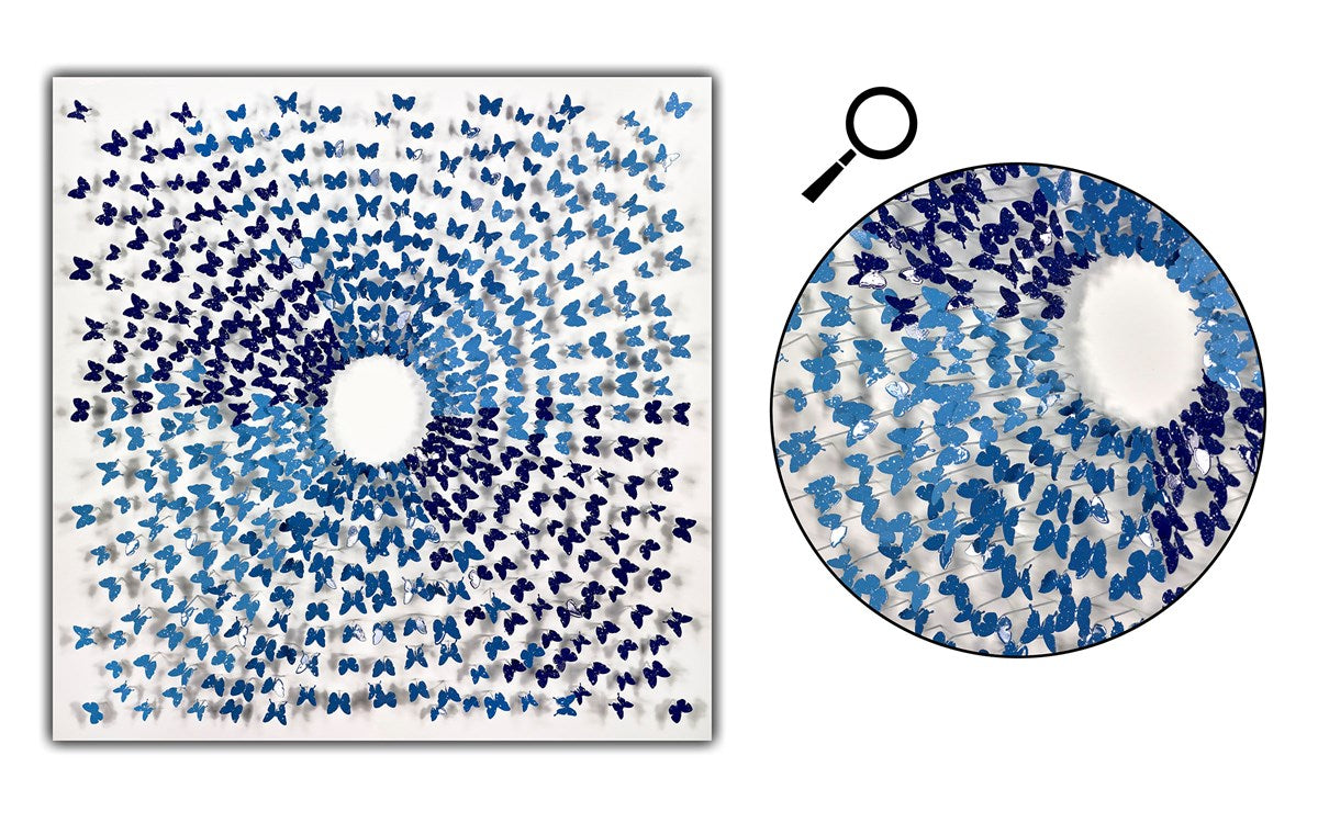 Vortex (Blue) | Marcus Botbol - Clarendon Fine Art