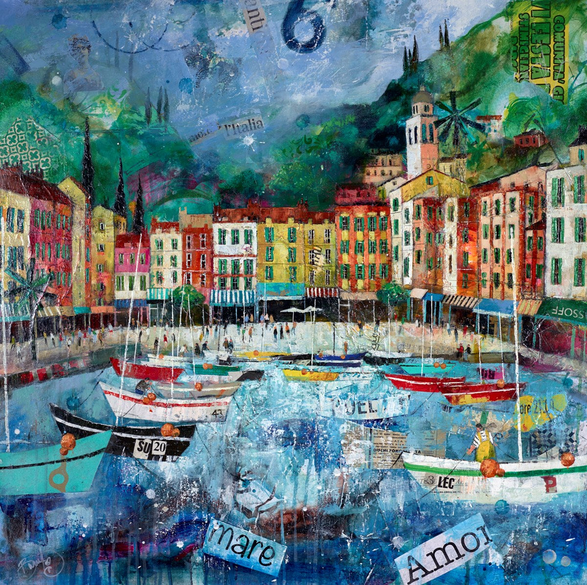 Porto Fino | Richard Burel – Clarendon Fine Art