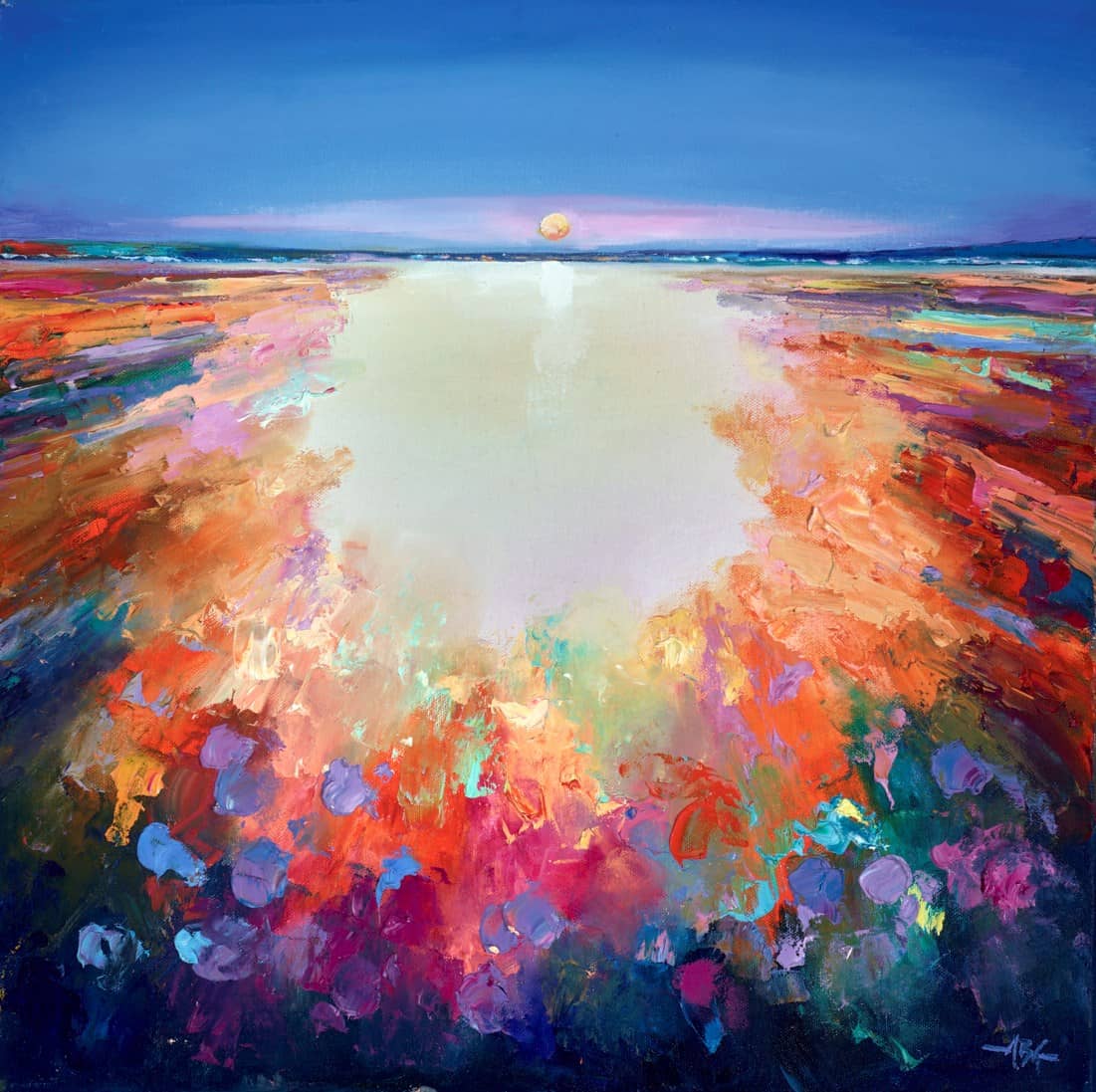 Polychromatic Shore | Anna Gammans - Clarendon Fine Art