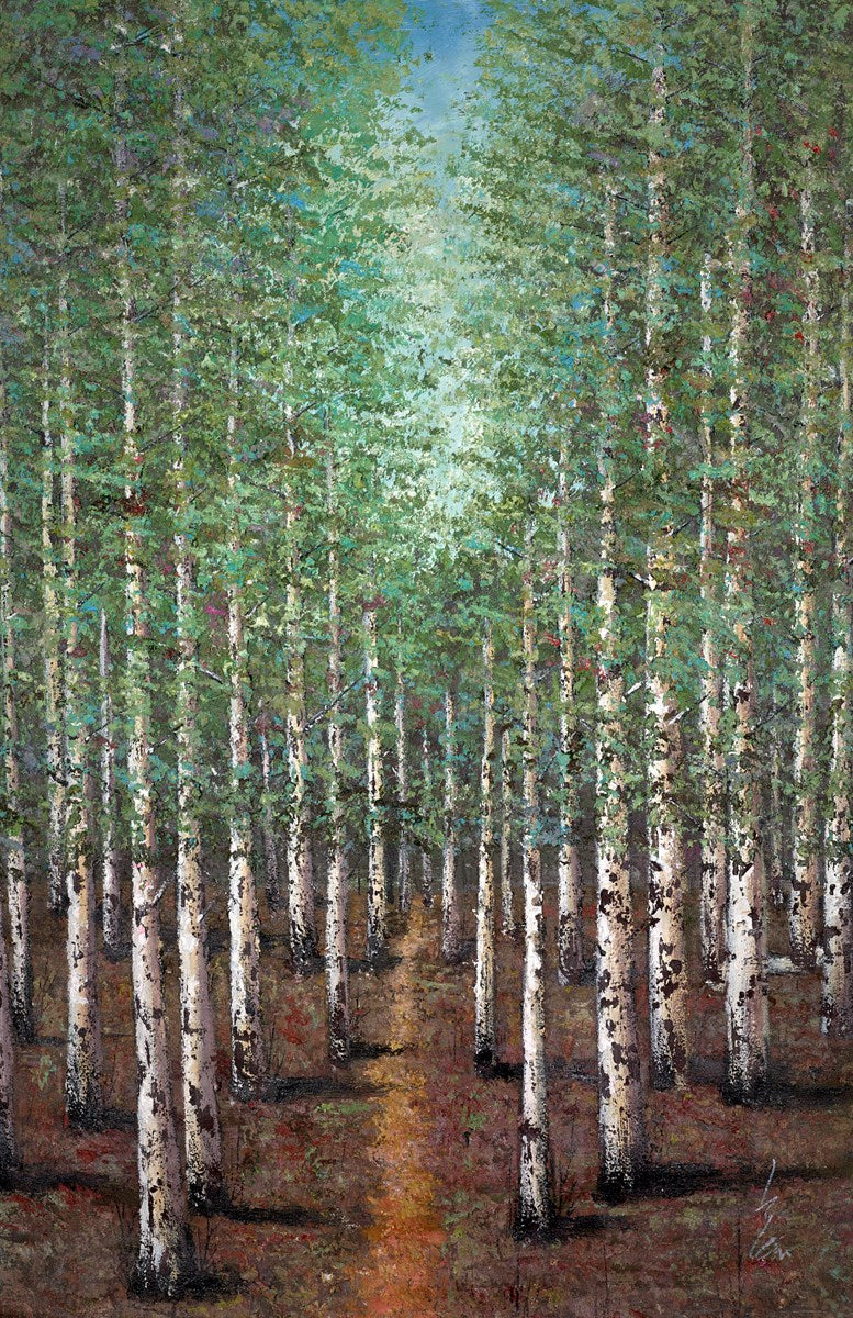 A Woodland Pathway III | Inam - Clarendon Fine Art