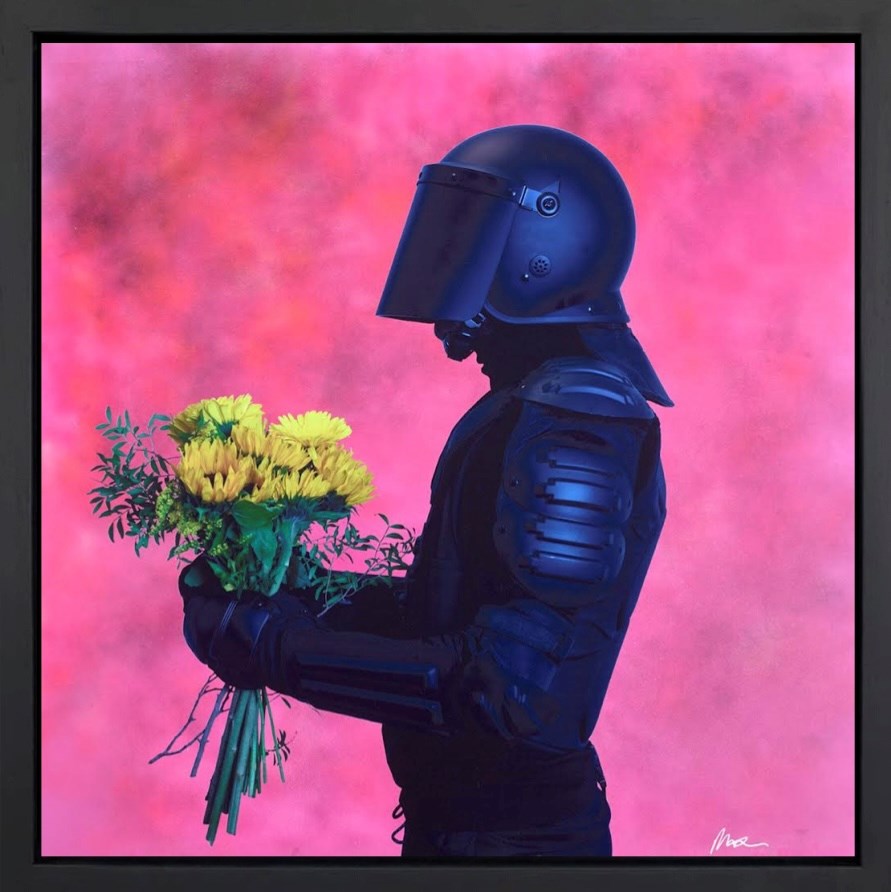 Riot Flowers (Pink) | Maxim – Clarendon Fine Art