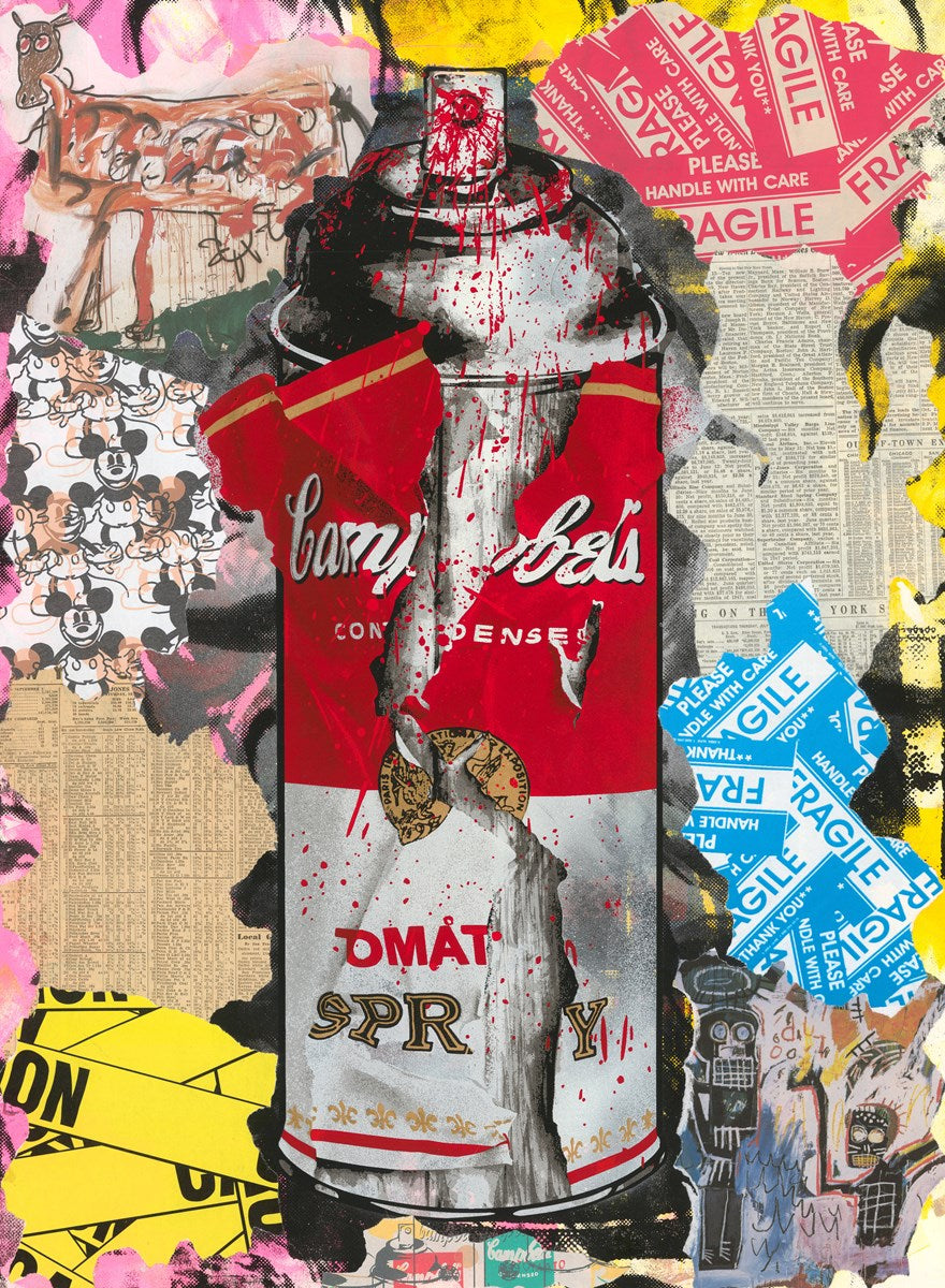 Tom Spray Can | Mr. Brainwash – Clarendon Fine Art