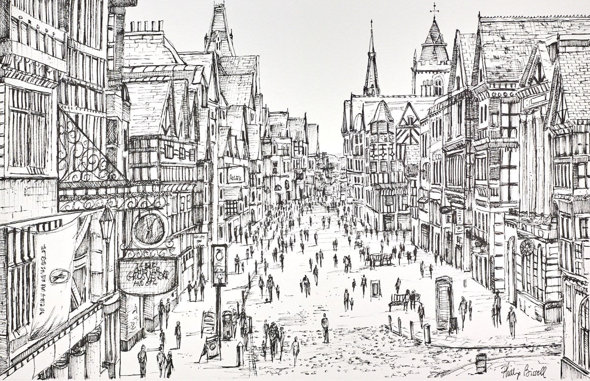Chester (Sketch) | Phillip Bissell – Clarendon Fine Art