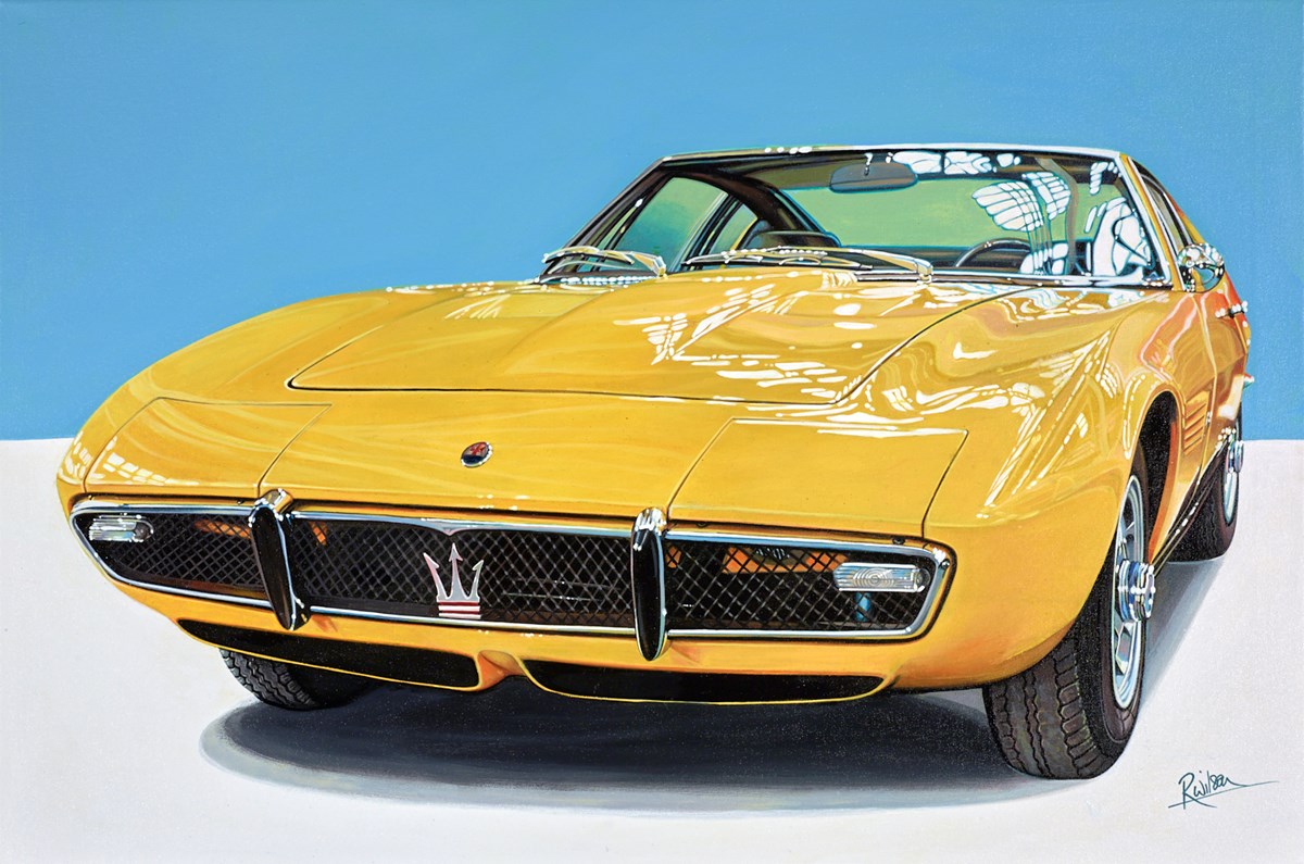1968 Maserati Ghibli Berlinetta Chassisno.AM 115578 | Roz Wilson ...