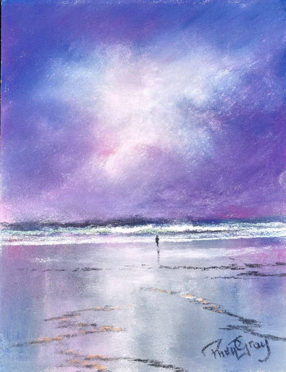 Purple Shore | Philip Gray – Clarendon Fine Art