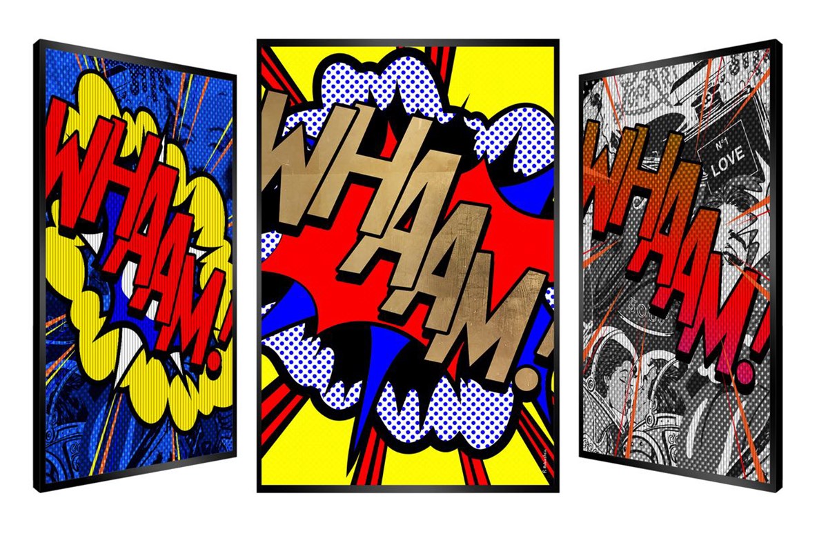 Whaam Explosion | Patrick Rubinstein – Clarendon Fine Art