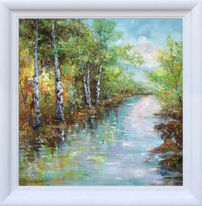 A Woodland Stream II | Inam - Clarendon Fine Art