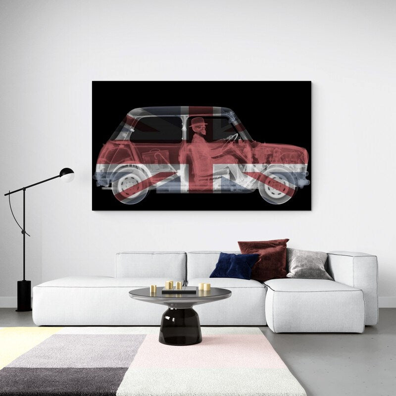 Union Jack Mini Driver | Nick Veasey – Clarendon Fine Art