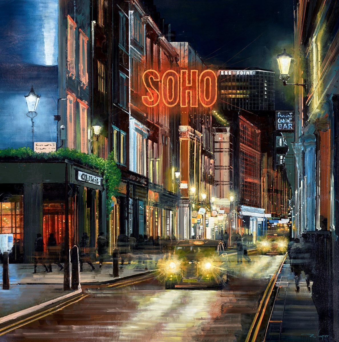 Soho Lights III | Ziv Cooper - Clarendon Fine Art