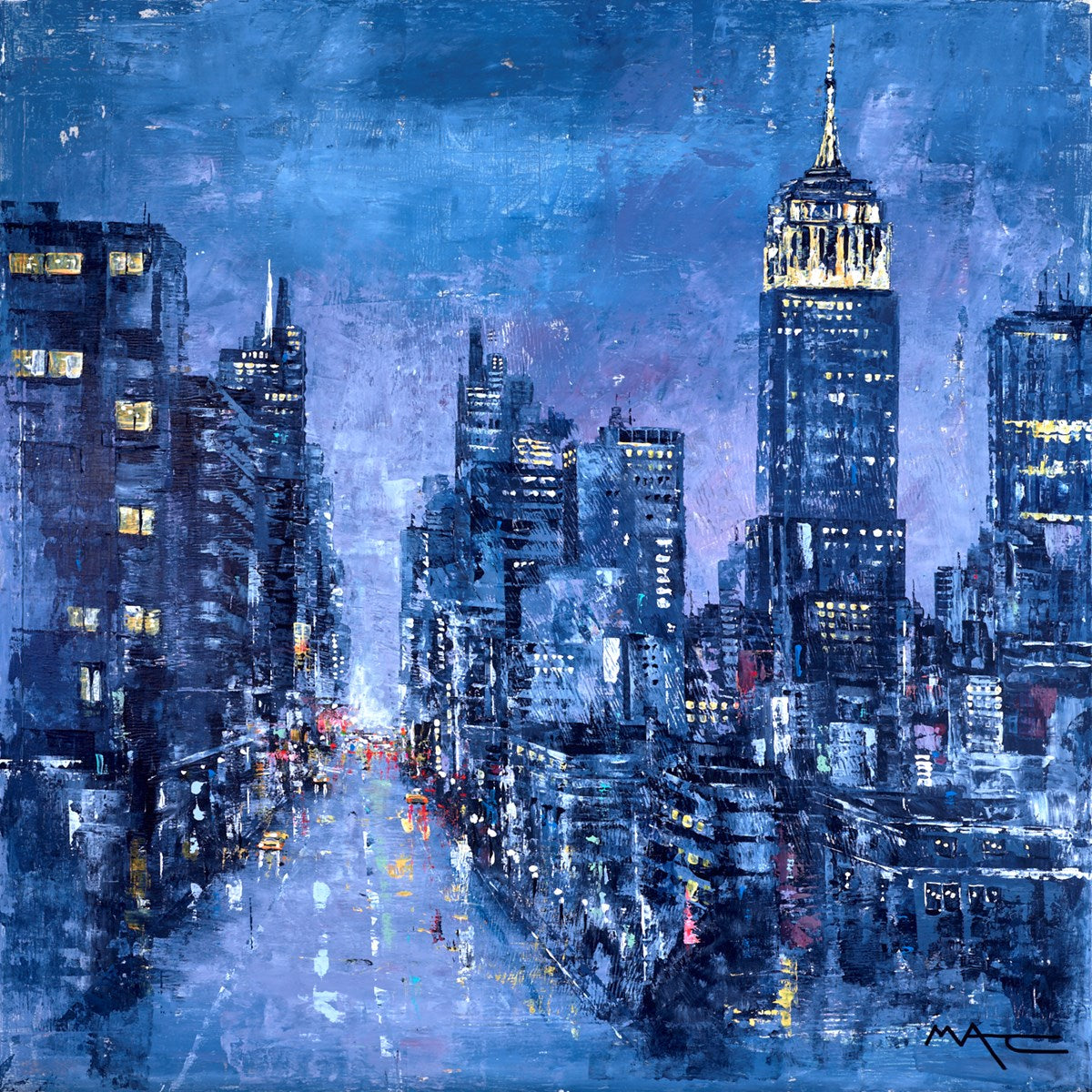 Once I Was The Tallest-NYC | Mark Curryer – Clarendon Fine Art