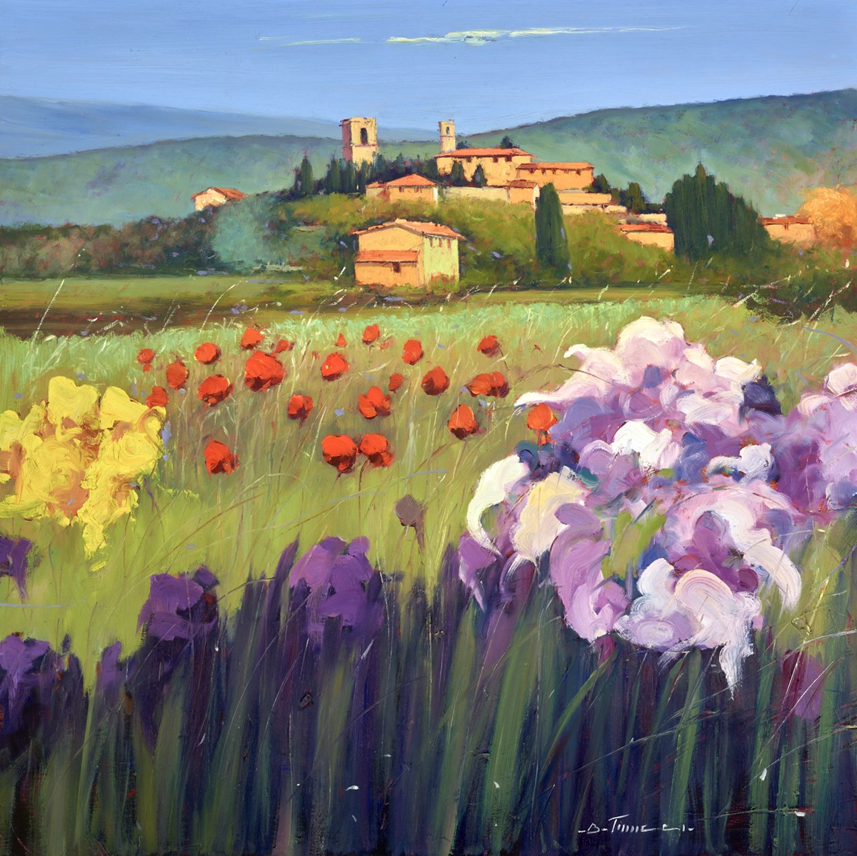 Villaggio Italiano | Bruno Tinucci – Clarendon Fine Art
