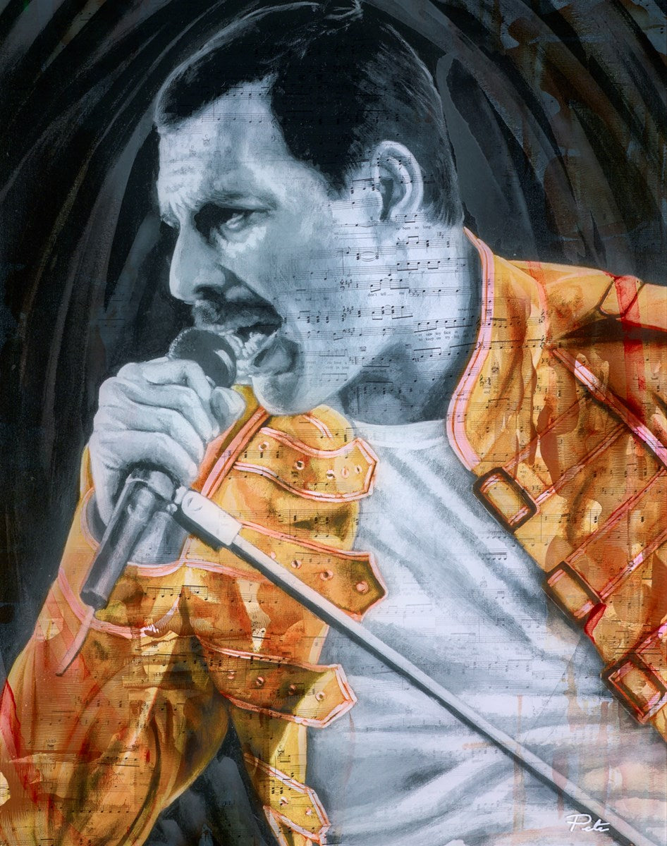 Freddie Mercury IV | Pete Humphreys – Clarendon Fine Art