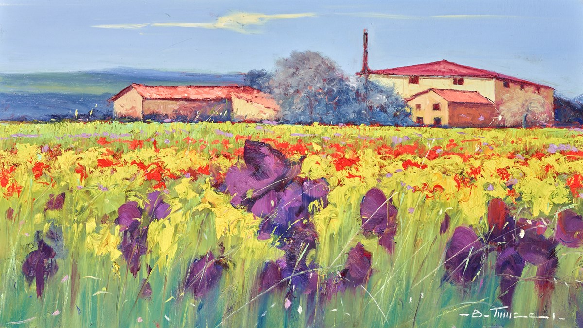 Scena Floreale | Bruno Tinucci – Clarendon Fine Art