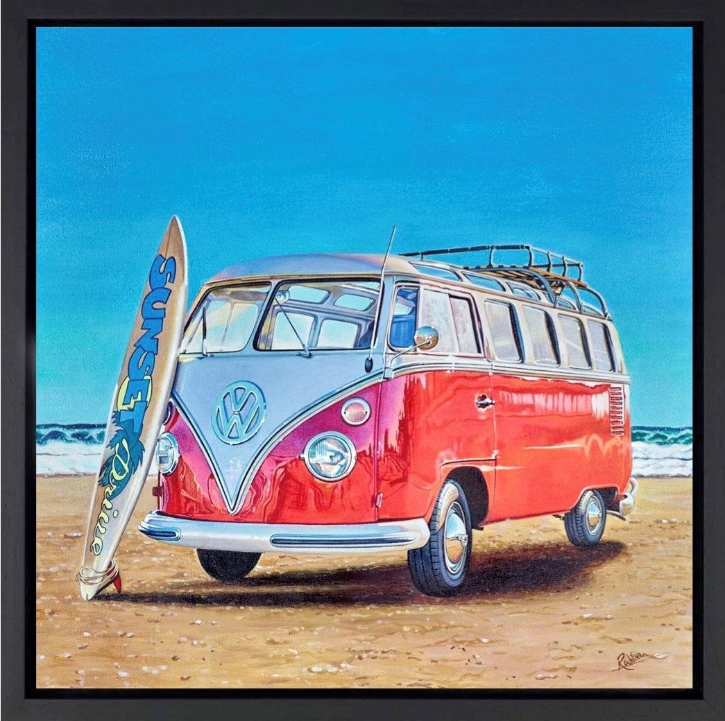 1967 VW Camper Van | Roz Wilson – Clarendon Fine Art