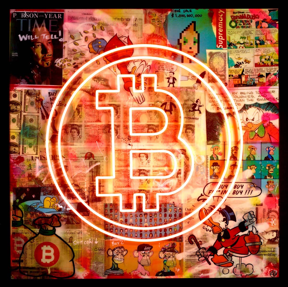 Bitcoin | Dan Pearce - Clarendon Fine Art