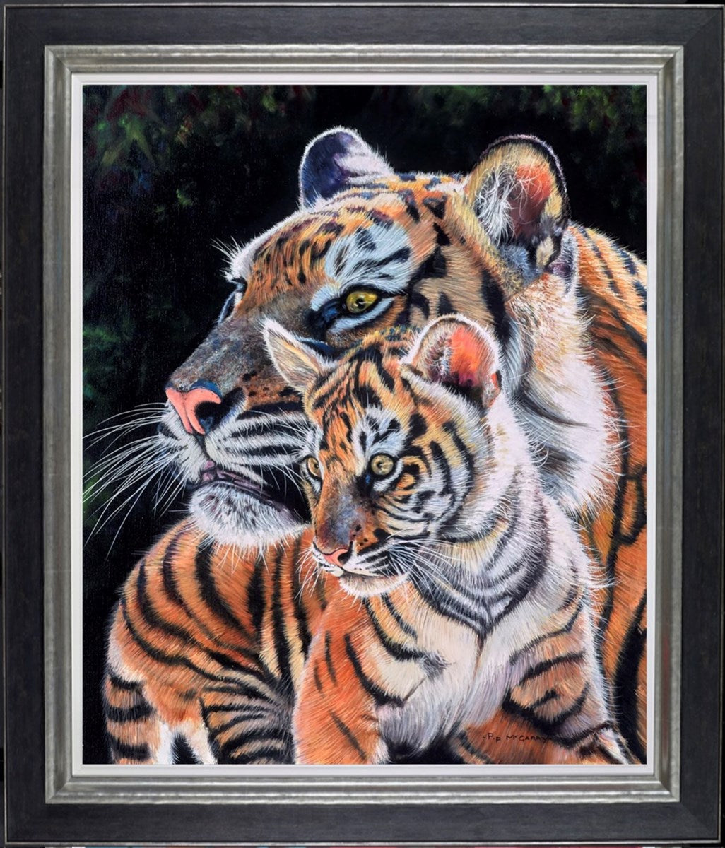 Tiger And Cub Reunion | Pip McGarry – Clarendon Fine Art