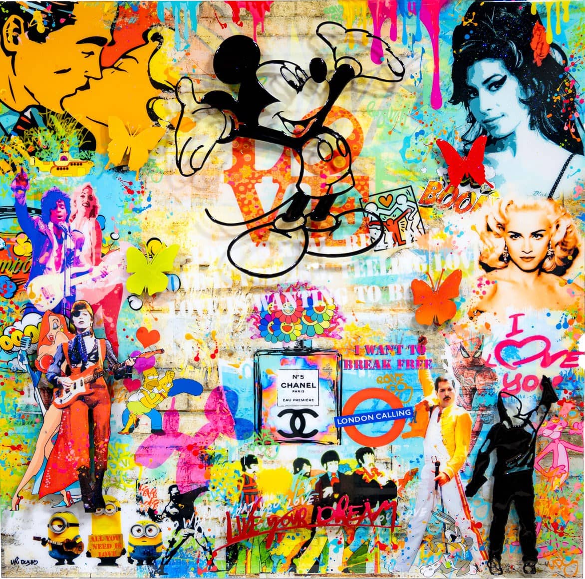 Live Your Dream Mickey | Uri Dushy – Clarendon Fine Art