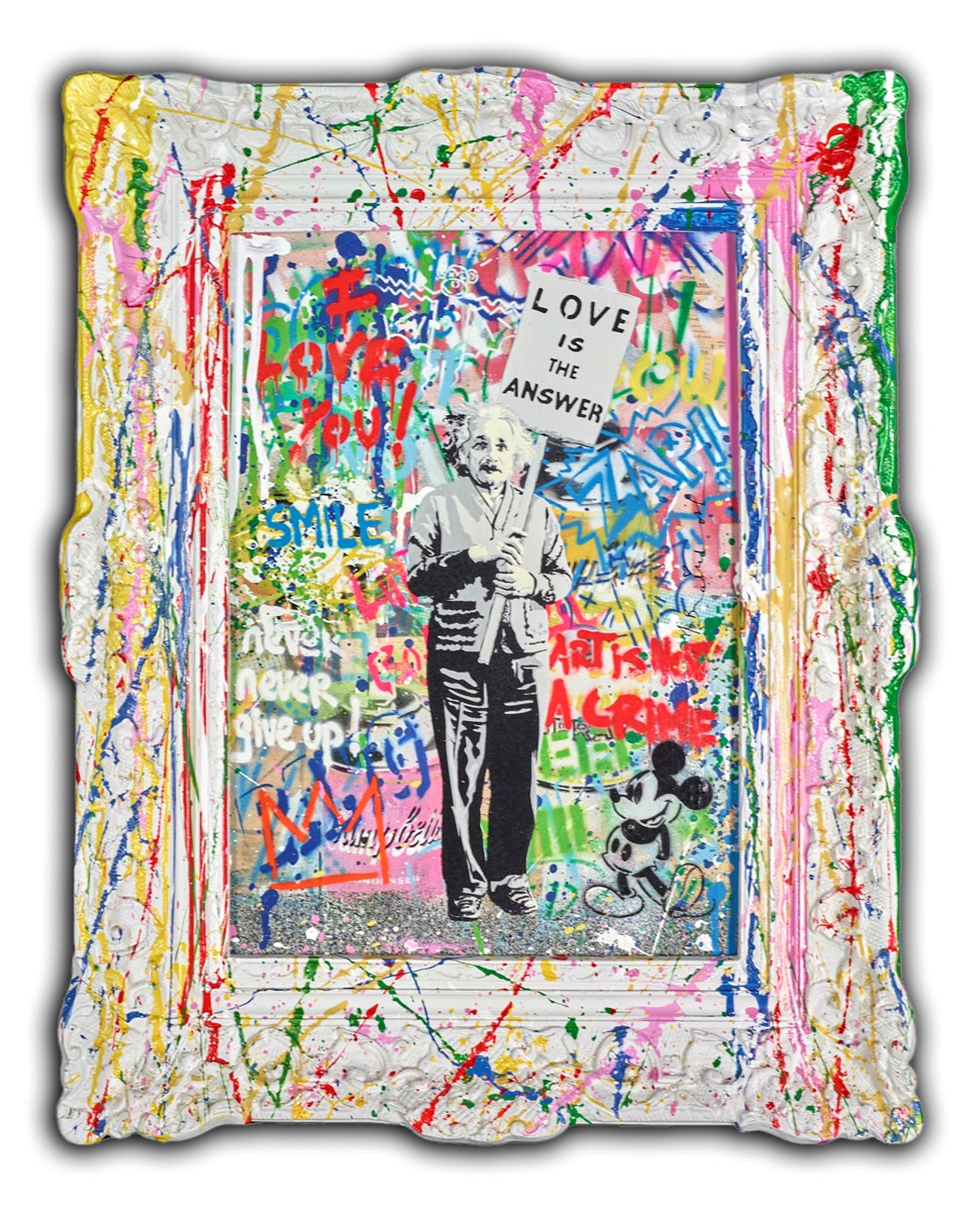 Einstein | Mr. Brainwash – Clarendon Fine Art