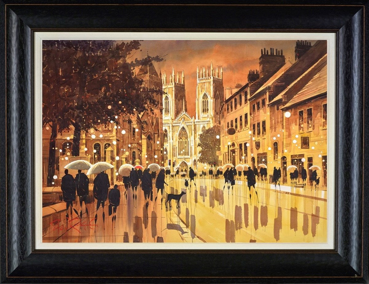 Sun On The Minster- York | Peter J Rodgers – Clarendon Fine Art
